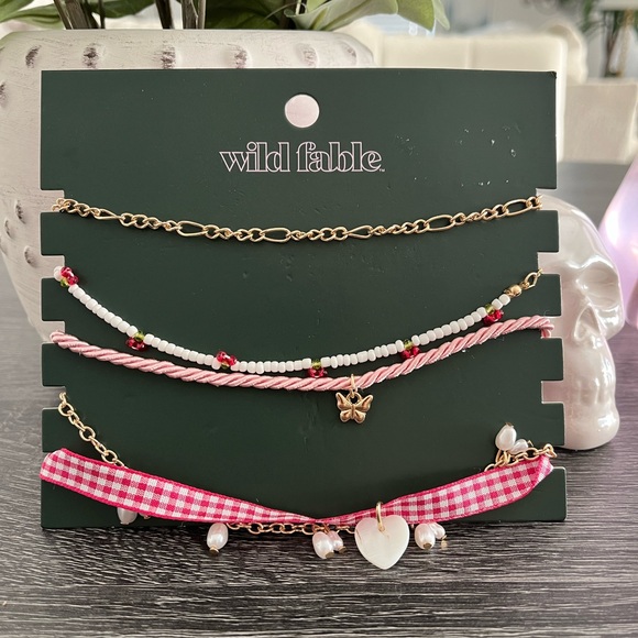 wild fable | Jewelry | Wild Fable 5piece Choker Set | Poshmark